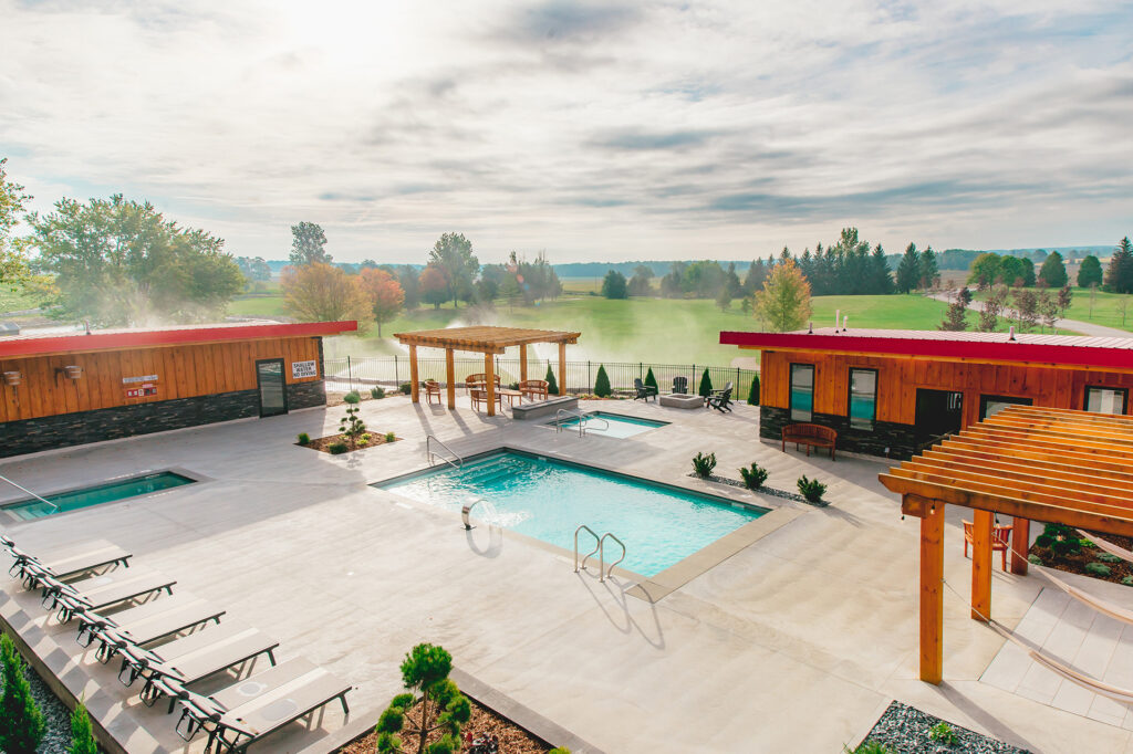 Nordic Spa Experience in Mount Elgin, Oxford County, Ontario